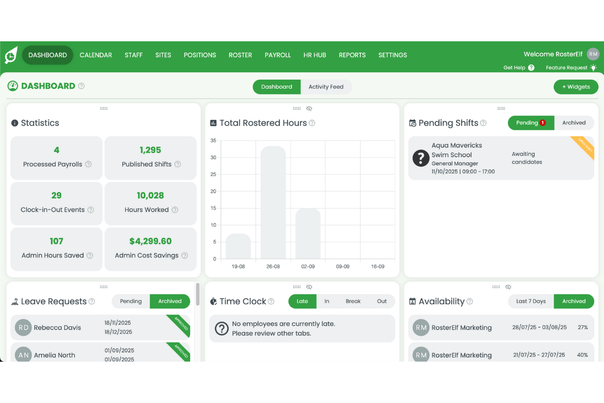 How to process payroll by employee in RosterElf (Xero) | RosterElf Support